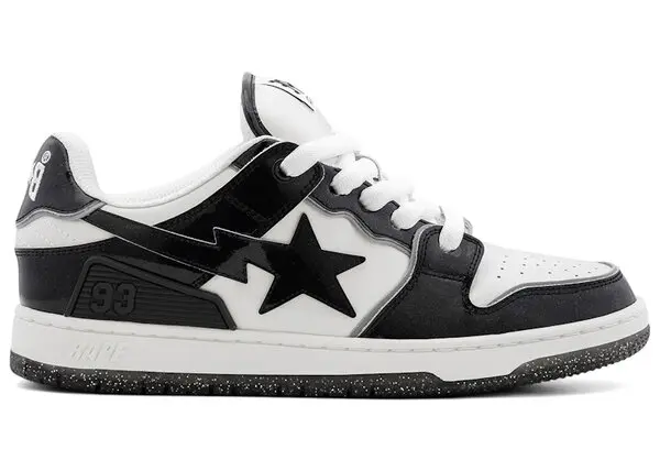 A BATHING APE Sk8 Sta Sneakers - Black
