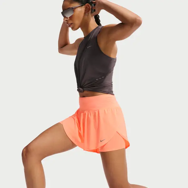 Nike Dri-fit 2-in-1 Mesh Running Shorts