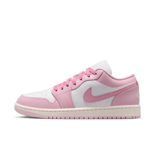 JORDAN 1 Low Athletic Shoes - Pink