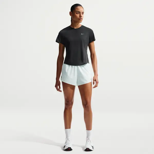 Nike Swift Breathe Dri-fit Short-sleeve Running Top - Black
