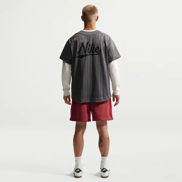 Nike Club French Terry Flow Shorts - Red