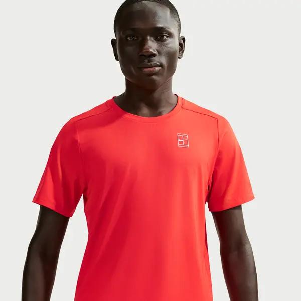 Nike Court Advantage Dri-fit Tennis Top - Red