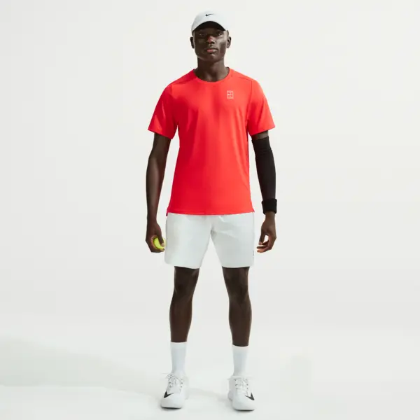 Nike Court Advantage Dri-fit Tennis Top - Red