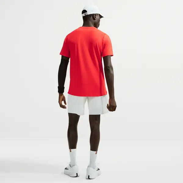 Nike Court Advantage Dri-fit Tennis Top - Red