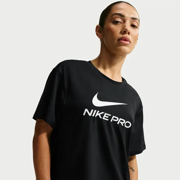 Nike Pro Loose Fit T-shirt - Black