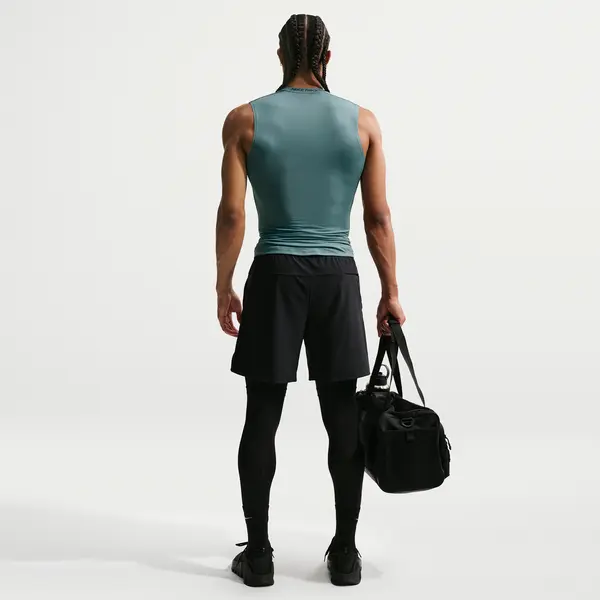 Nike Pro Dri-fit Tight Sleeveless Fitness Top - Grey