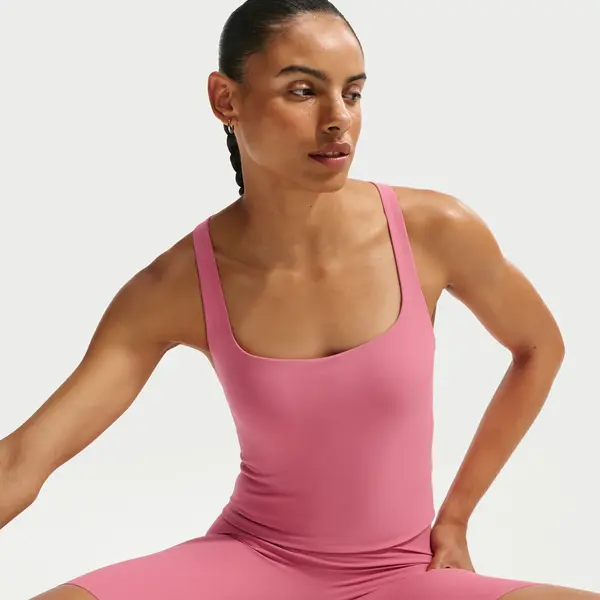 Nike Zenvy Light-support Sports Bra Tank Top - Pink