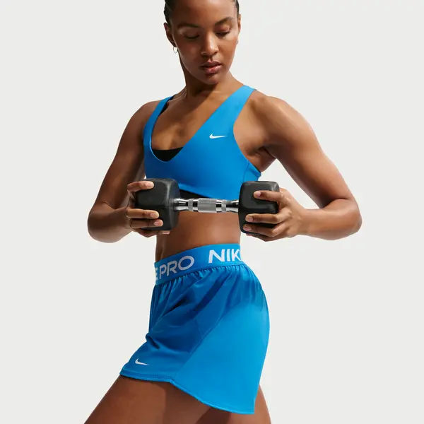 Nike Pro 2-in-1 Shorts - Blue