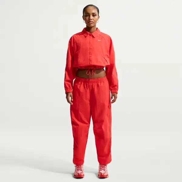 Nike Sportswear Oversized Coaches Jacket - Red