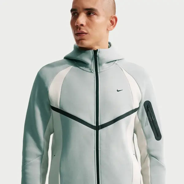 Nike Tech Color-block Full-zip Fleece Windrunner Jacket