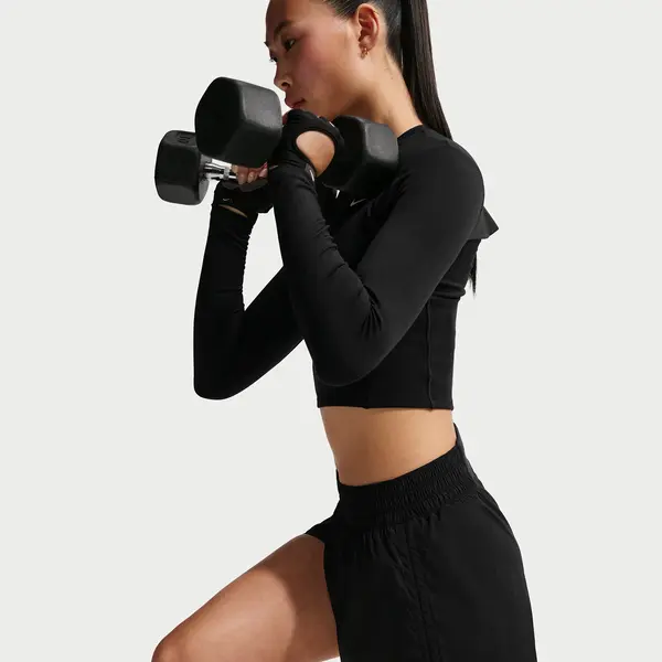 Nike Dri-fit Brief-lined High-waisted Shorts