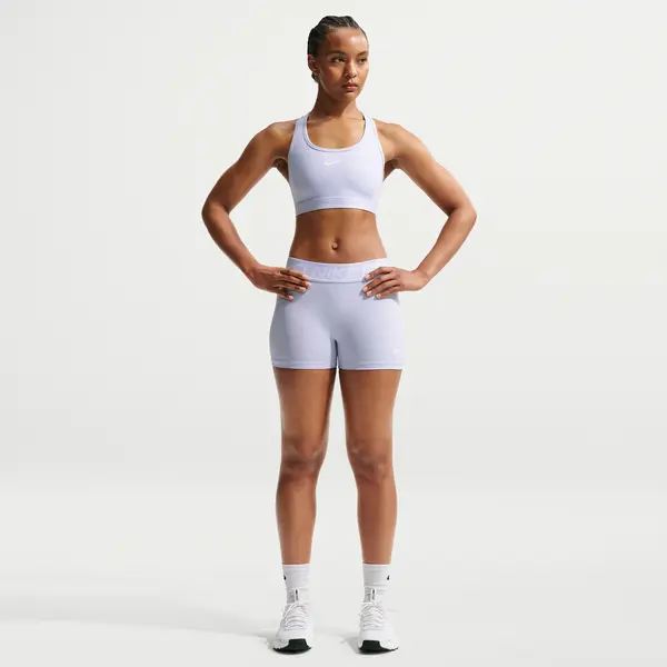 Nike Pro Mid-rise 3" Biker Shorts - Blue