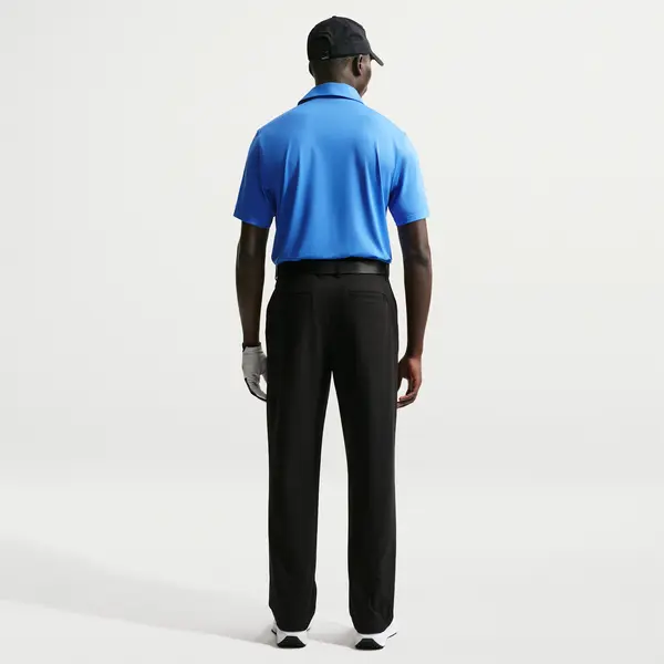 Nike Velocity Dri-fit Sleeve Logo Golf Polo - Blue