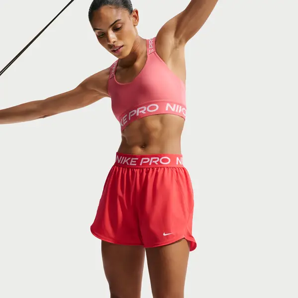 Nike Pro 2-in-1 Shorts - Red