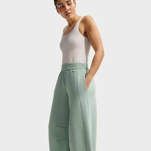 Nike 24.7 Impossiblysoft High-waisted Wide-leg Pants