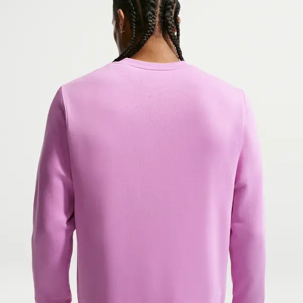 Nike Club Fleece Crew - Purple