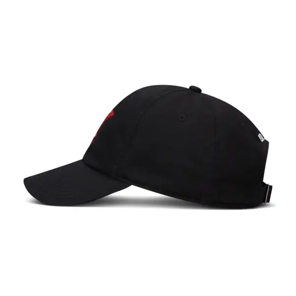 JORDAN Club Unstructured Curved-bill Cap - Black