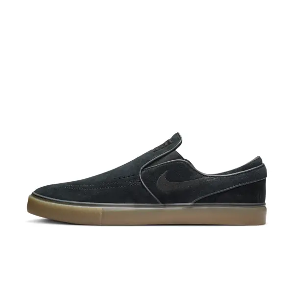 Nike Sb Janoski+ Slip Skate Shoes - Black
