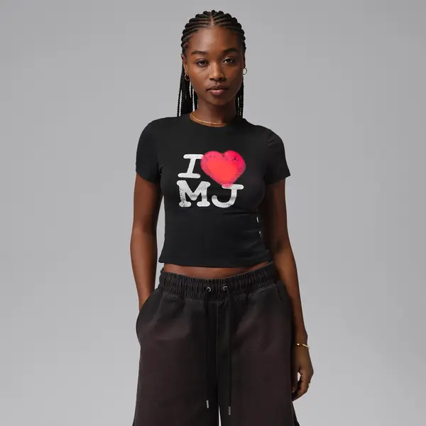JORDAN Flight Graphic T-shirt - Black