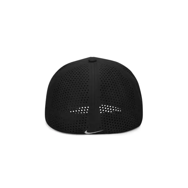 Nike Rise Dri-fit Adv Swooshflex Structured Golf Cap - Black