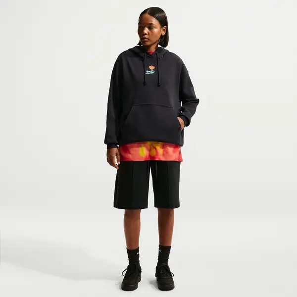 Nike Phoenix Fleece Oversized Pullover Basketball Hoodie