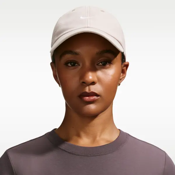 Nike Club Unstructured Denim Cap - Grey