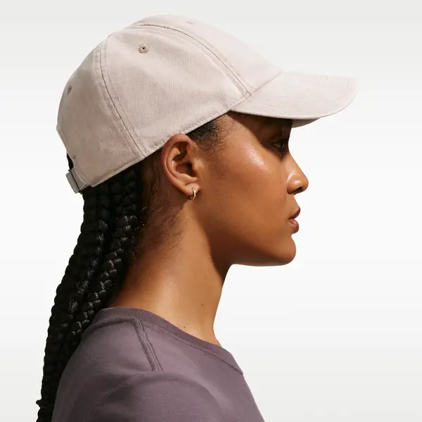 Nike Club Unstructured Denim Cap - Grey