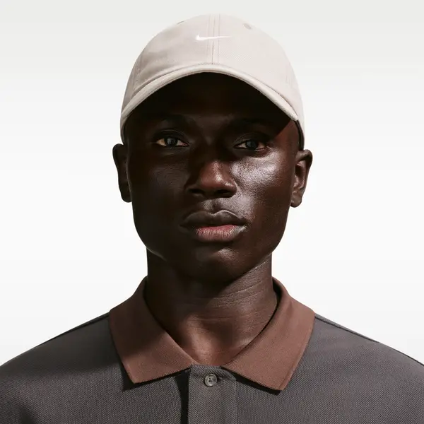 Nike Club Unstructured Denim Cap - Grey