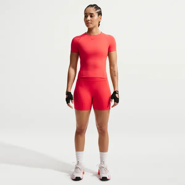 Nike Universa Dri-fit Short-sleeve Top - Red