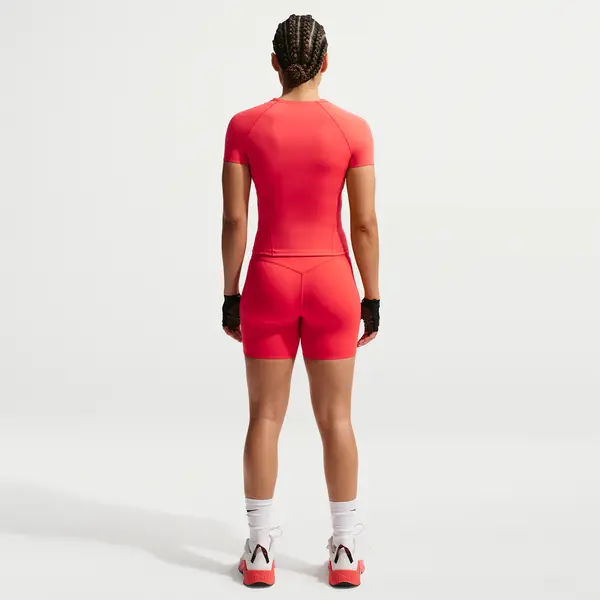 Nike Universa Dri-fit Short-sleeve Top - Red