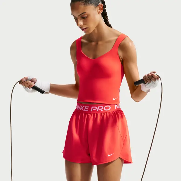 Nike Pro Dri-fit Shorts - Red