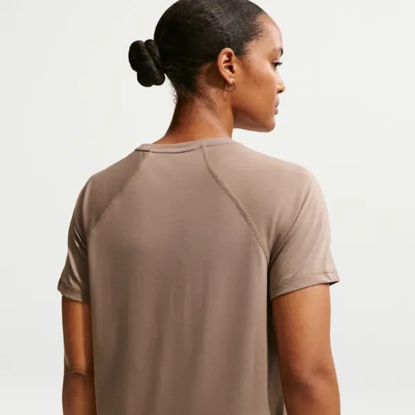 Nike Dri-fit Short-sleeve Trail Running Top - Brown