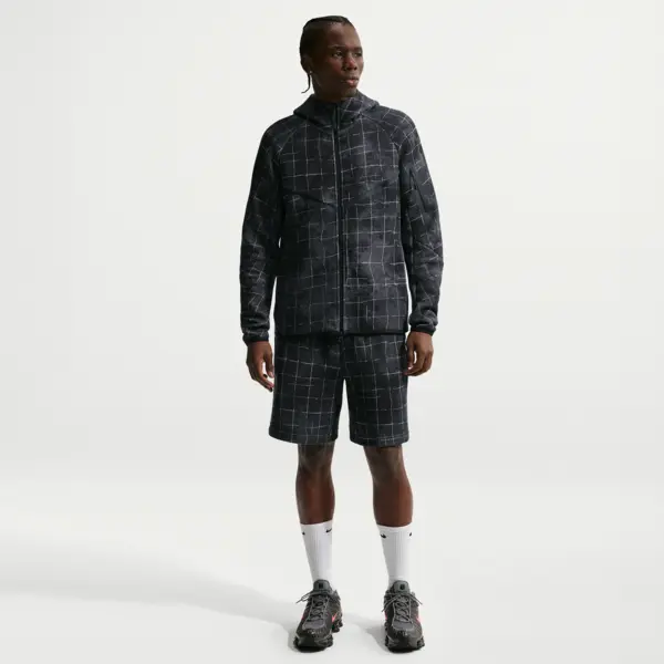 Nike Tech Windrunner Fleece Full-zip Jacket - Grey