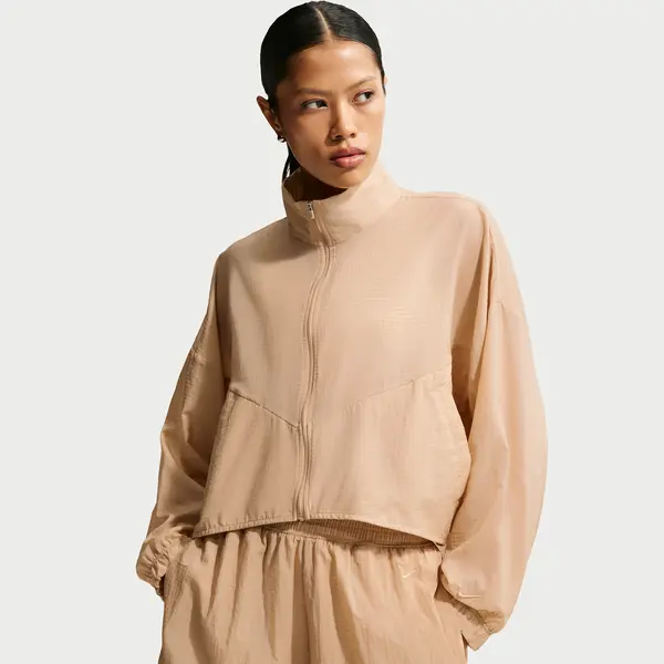 Nike Sportswear Oversized Lightweight Ripstop Jacket - Brown