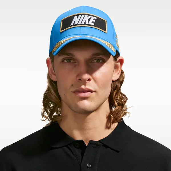 Nike Club Structured Racing Cap - Blue