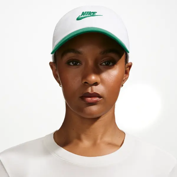 Nike Club Unstructured Futura Wash Cap - White
