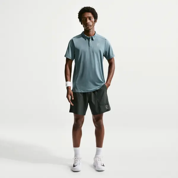 Nike Court Advantage Dri-fit 6" Tennis Shorts - Green