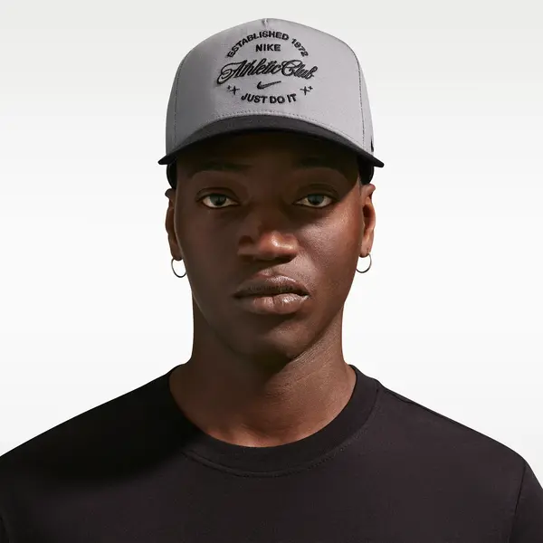 Nike Rise Structured A-frame Cap - Grey