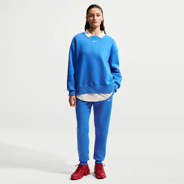 Nike Sportswear Phoenix Fleece Mid-rise Sweatpants - Blue