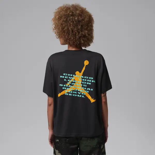 JORDAN Brooklyn Girlfriend T-shirt - Black