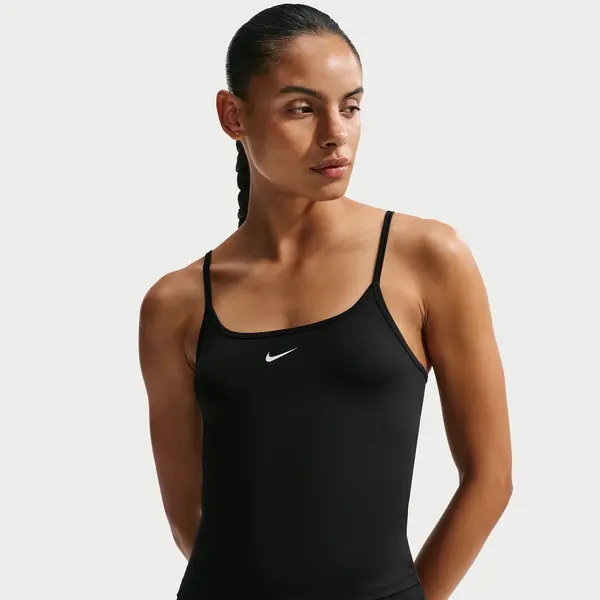Nike Fitted Dri-fit Cami Tank Top - Black