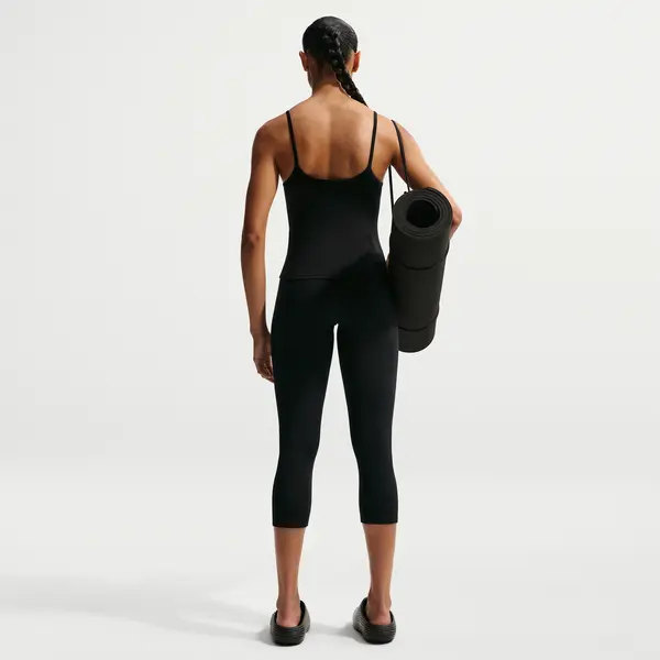 Nike Fitted Dri-fit Cami Tank Top - Black