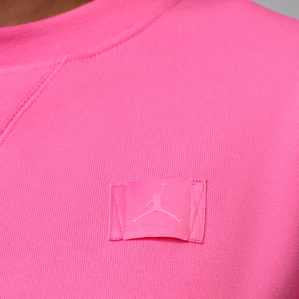 JORDAN Flight Fleece Mod-crop Crew-neck Sweatshirt