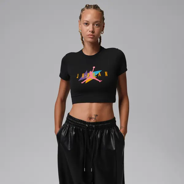 JORDAN Flight Graphic T-shirt - Black
