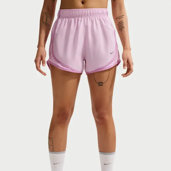 Nike Tempo Dri-fit Mid-rise Brief-lined Running Shorts - Pink