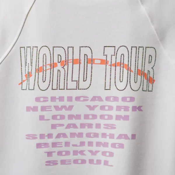 JORDAN Brooklyn Fleece French Terry Short-sleeve T-shirt - White