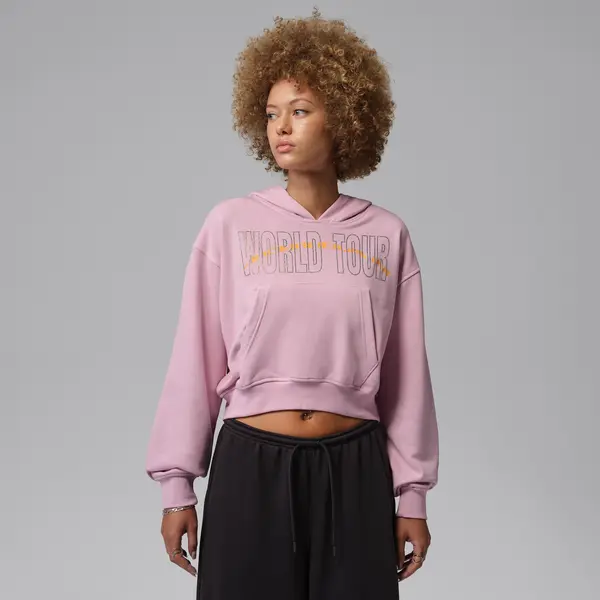 JORDAN Brooklyn Fleece Pullover Hoodie - Pink