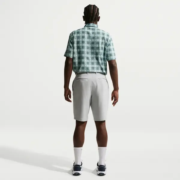 Nike Tailored Performance Tartan Dri-fit Golf Polo
