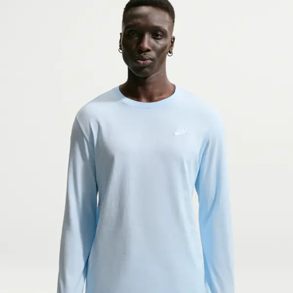 Nike Club Long-sleeve T-shirt - Blue