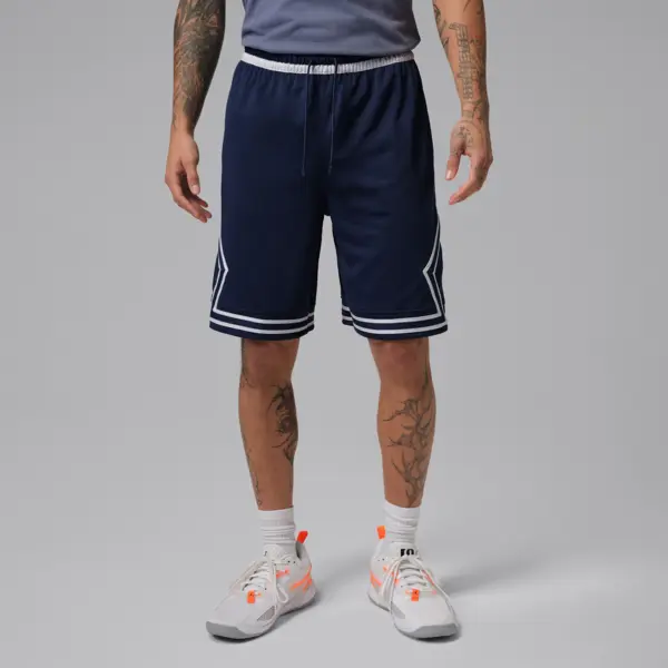 JORDAN Sport Dri-fit 9" Diamond Shorts - Blue